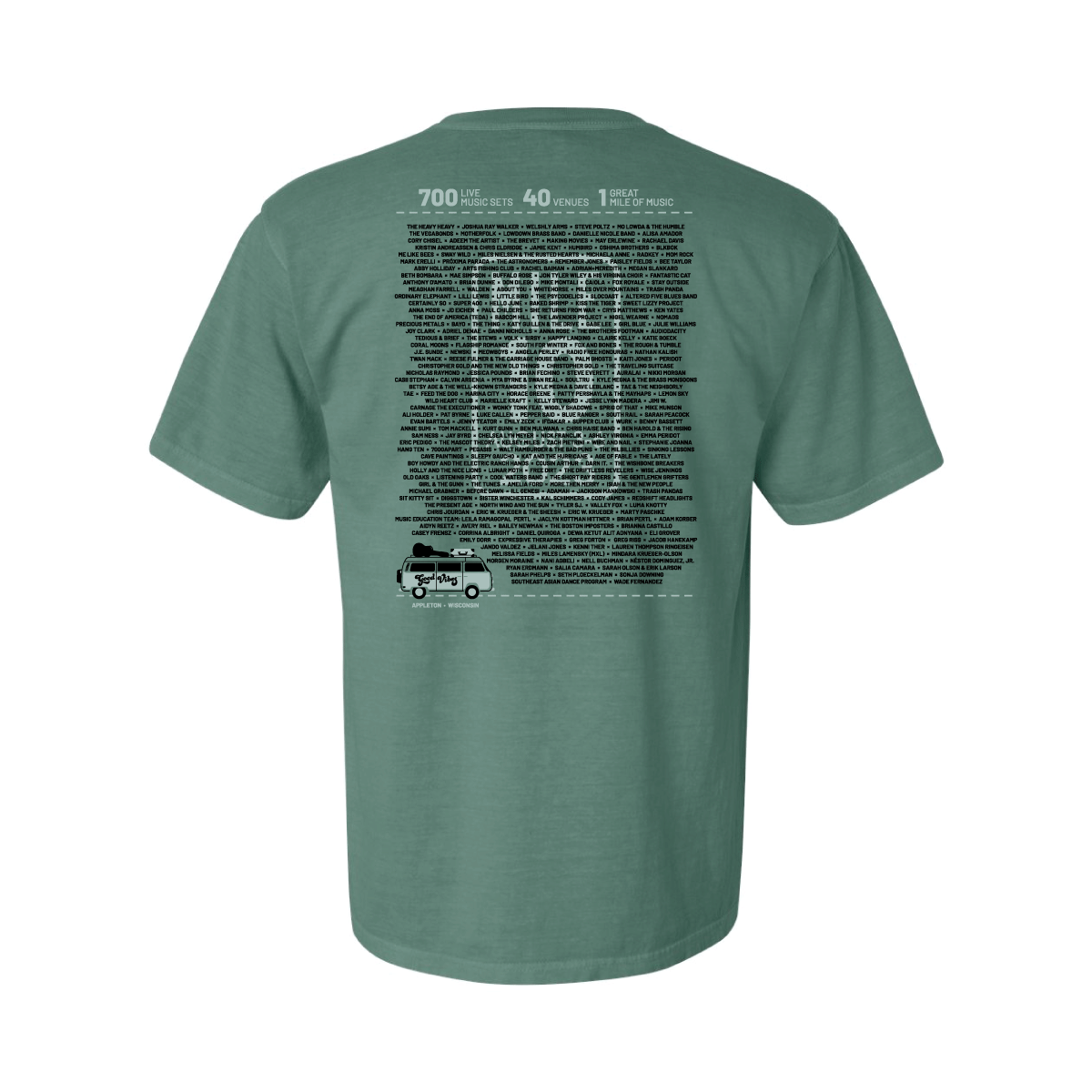 Shop All Mile 10 Apparel | Mile of Music Festival Merchandise